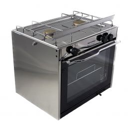 Techimpex 'Classic' oven met 2 gaspitten - Joosten Watersport Enkhuizen